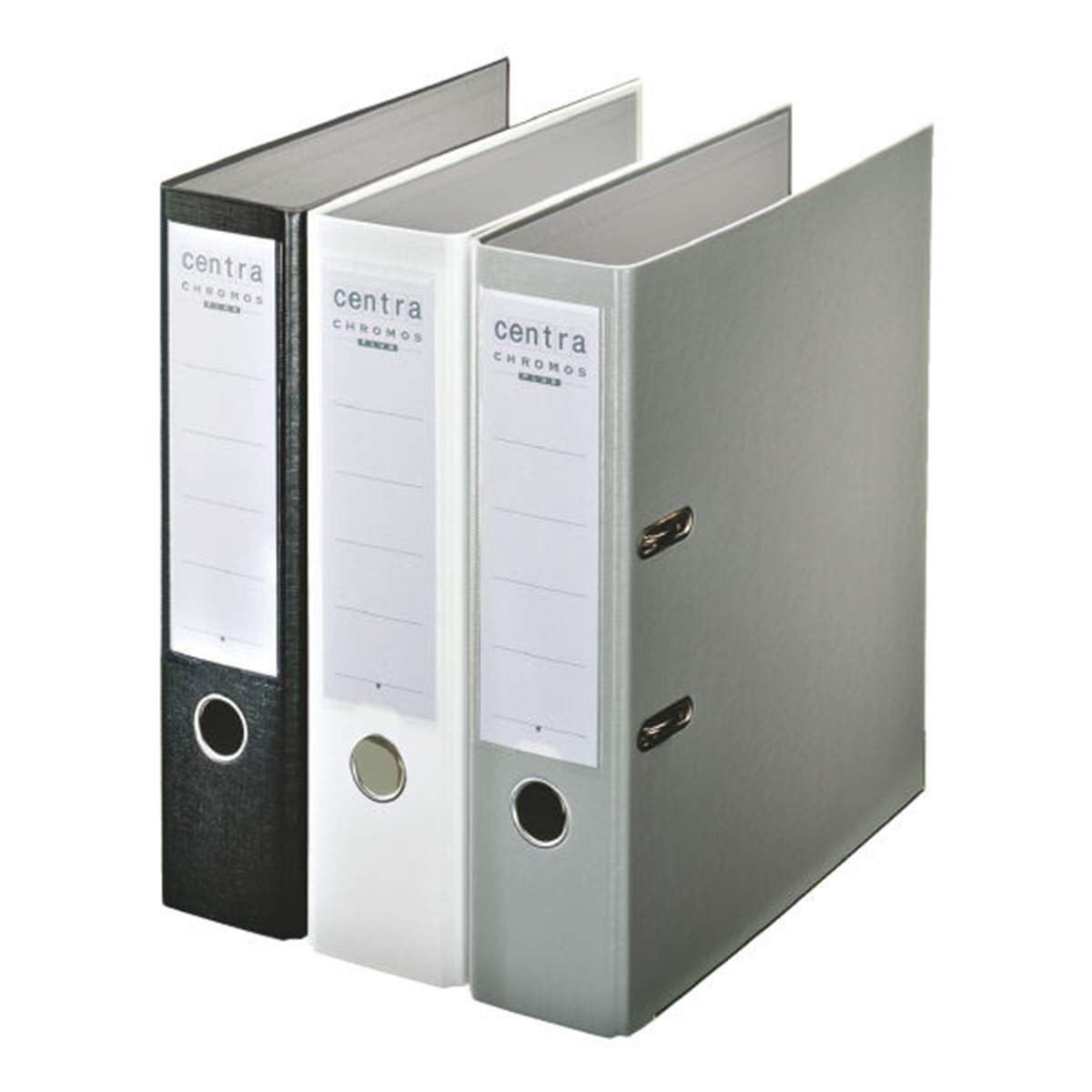 Centra Chromos-Ordner, A4, Grau, breit (CE-230138)