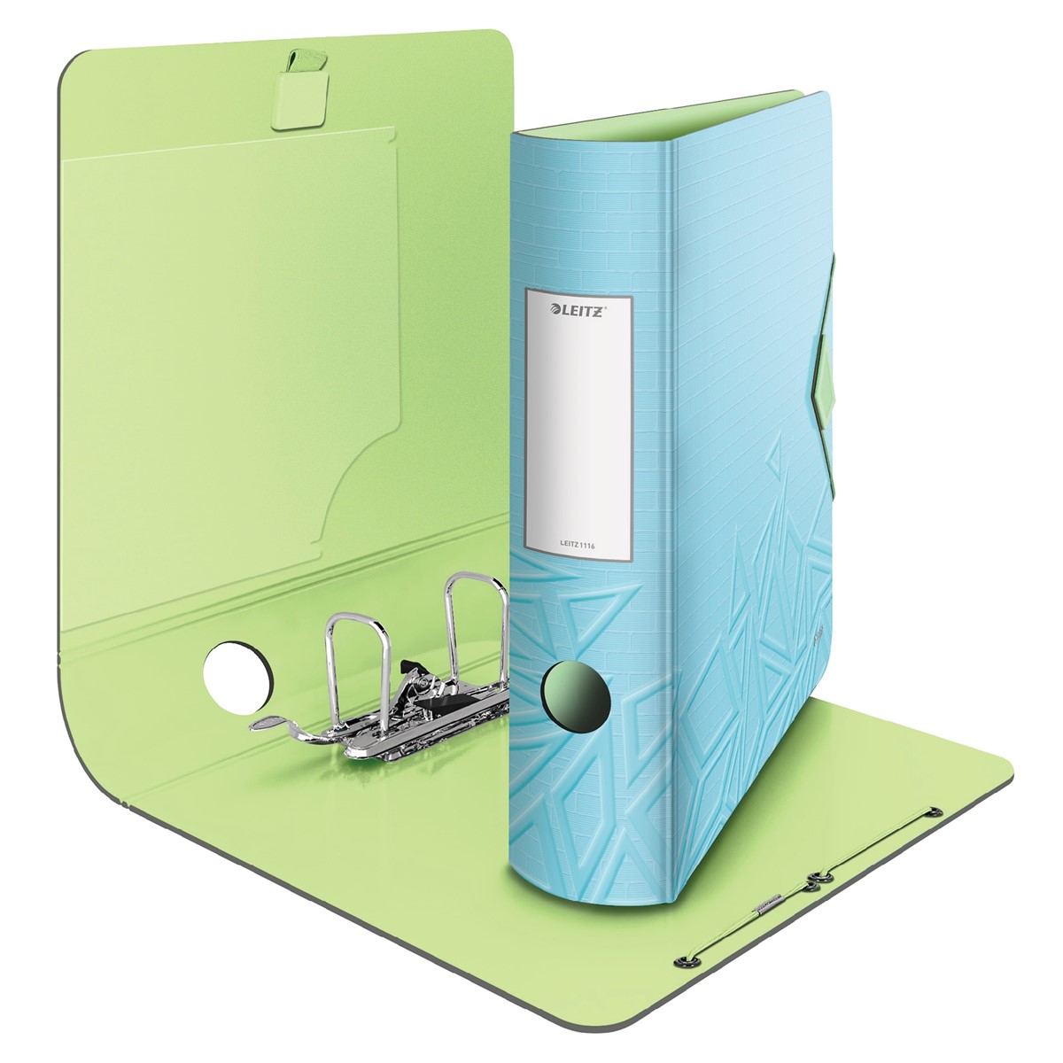 Leitz Qualitäts-Ordner 180° Active Urban Chic, A4, Hellblau (1116-00-30)
