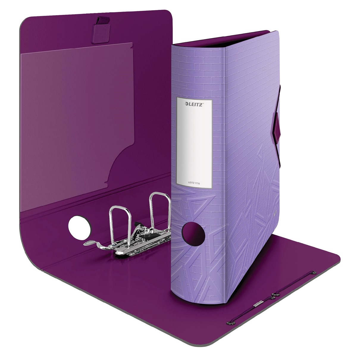 Leitz Qualitäts-Ordner 180° Active Urban Chic, A4, Violett (1116-00-65)