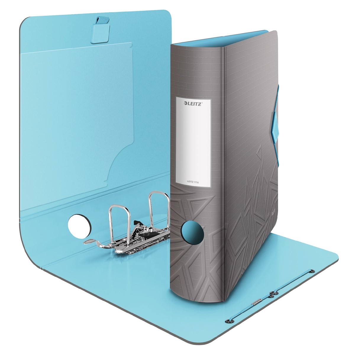 Leitz Qualitäts-Ordner 180° Active Urban Chic, A4, Dunkelgrau (1116-00-89)