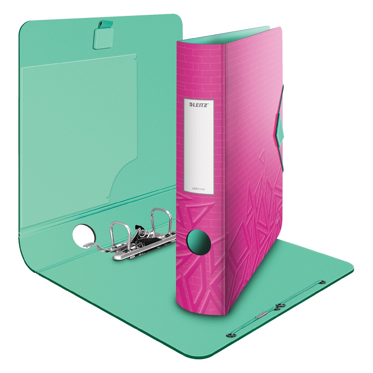 Leitz Qualitäts-Ordner 180° Active Urban Chic, A4, Pink (1117-00-22)