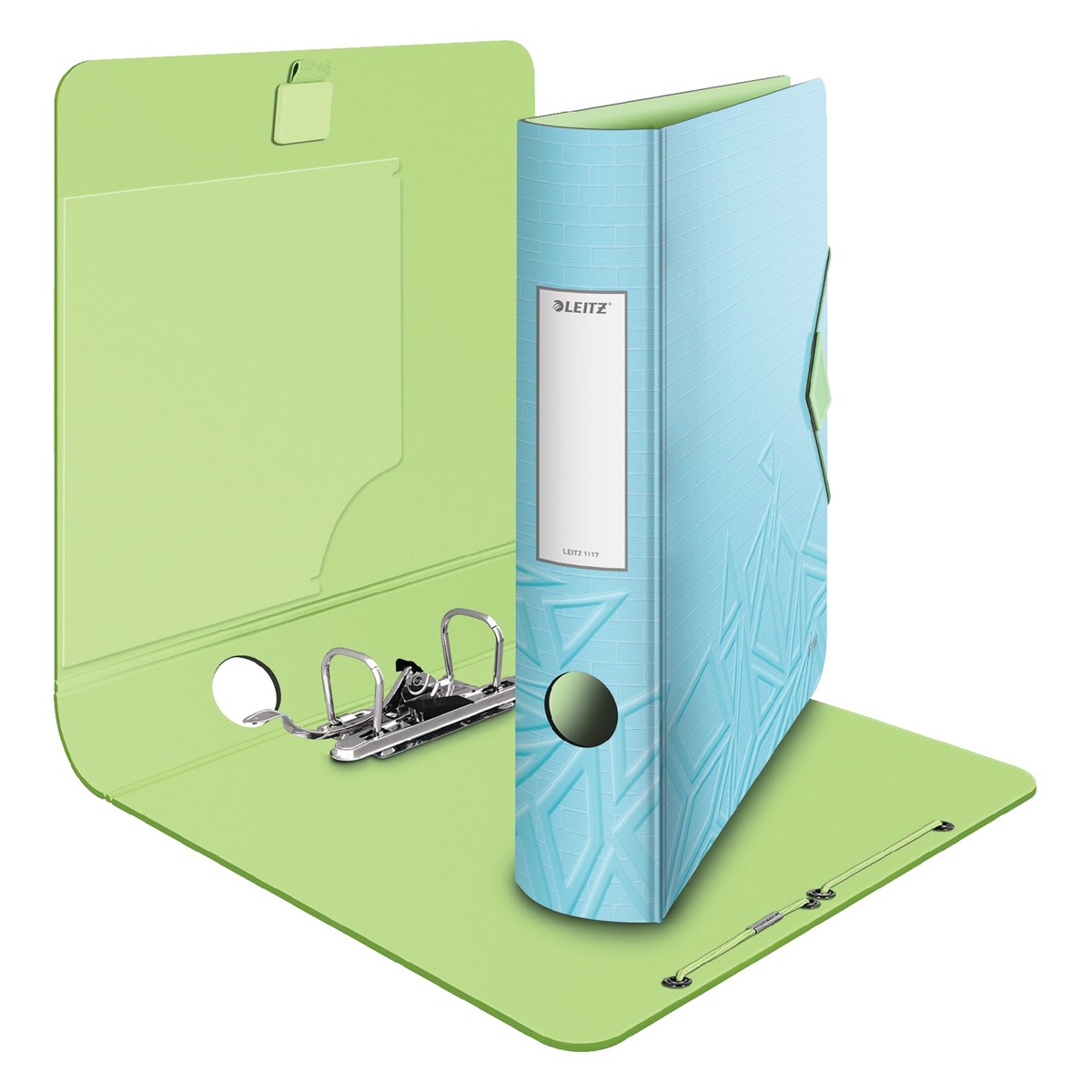 Leitz Qualitäts-Ordner 180° Active Urban Chic, A4, Hellblau (1117-00-30)