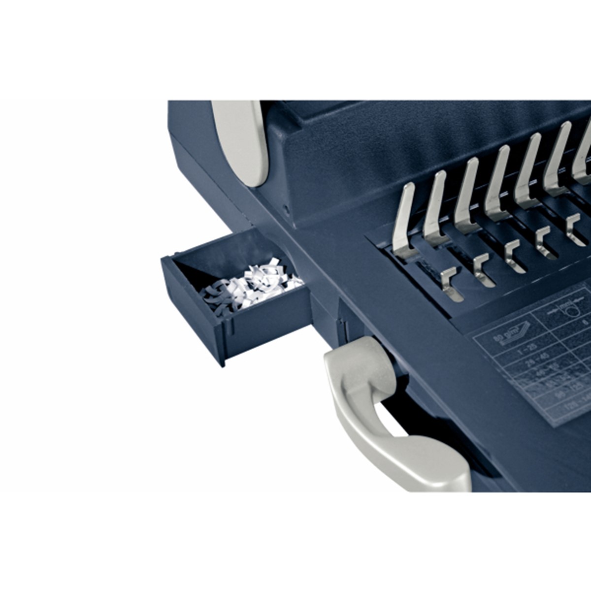 Leitz Spiralbindegerät comBIND 300, Silber/Blau (LE-13263)