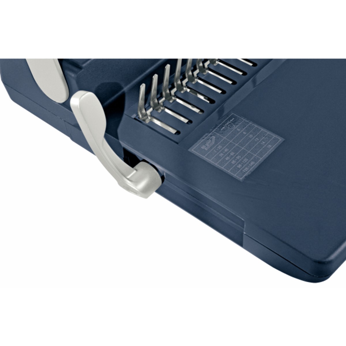 Leitz Spiralbindegerät comBIND 300, Silber/Blau (LE-13263)