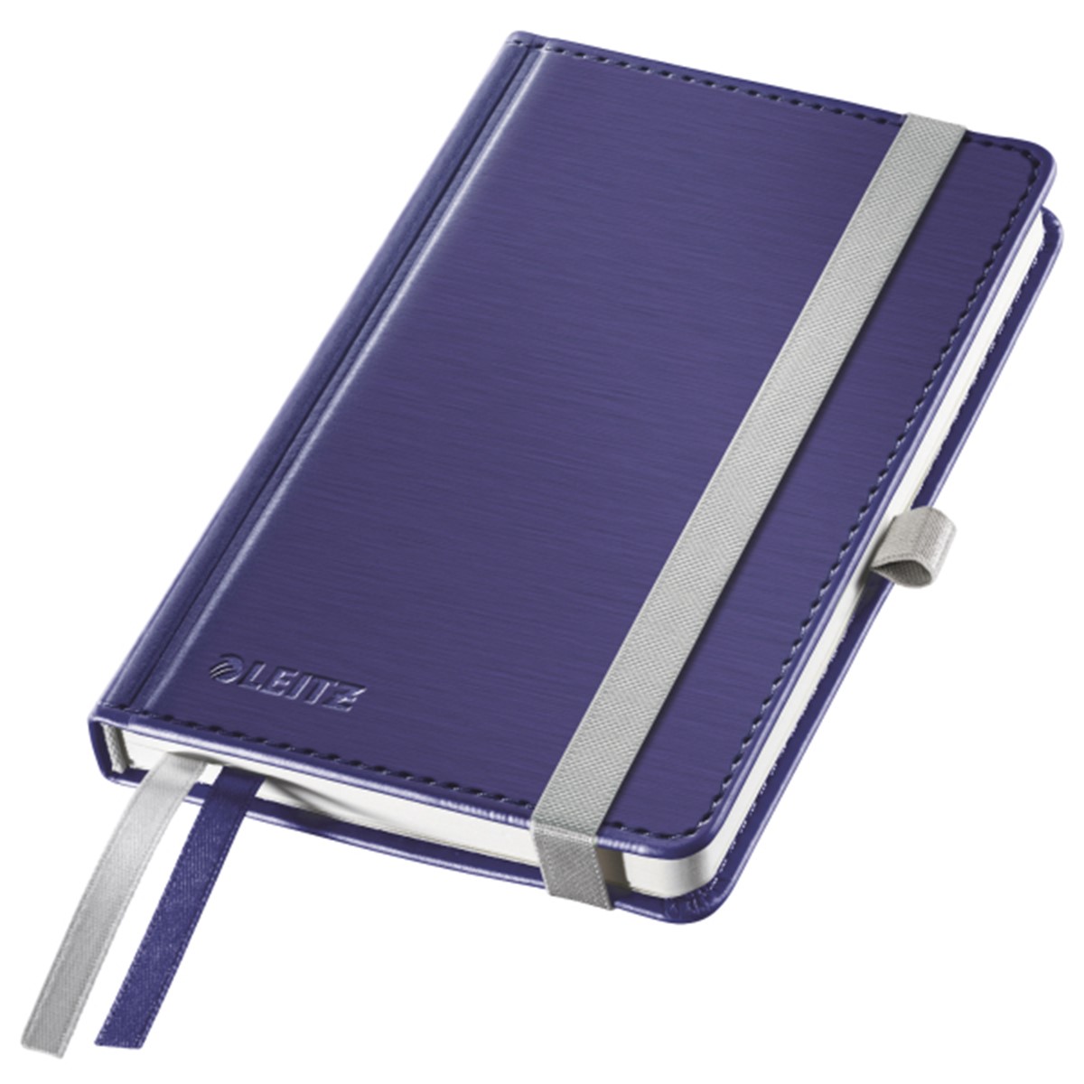 Leitz Style Notizbuch, A6, Kariert, Titan Blau (4491-00-69)