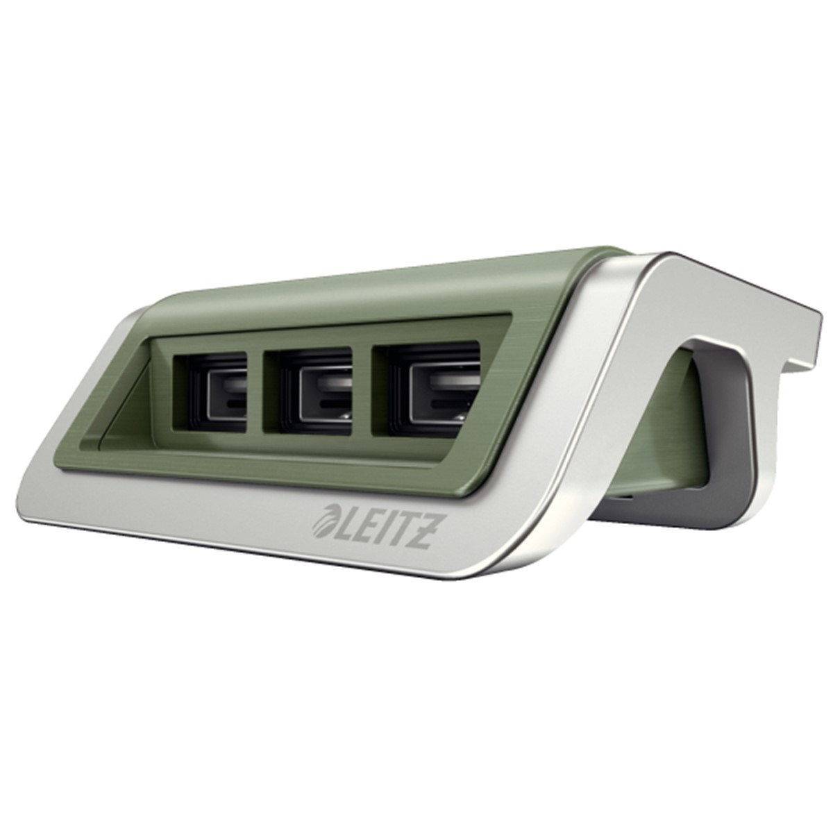 Leitz Style 3x USB Power Ladegerät, Seladon Grün (6207-00-53)